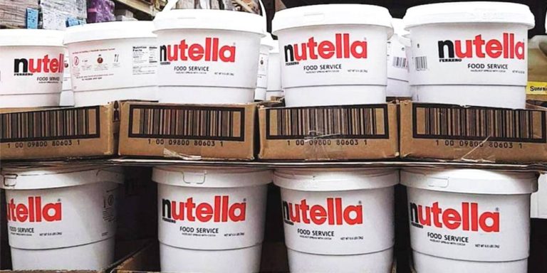 Costco Is Now Selling A 7 Pound Tub Of Nutella