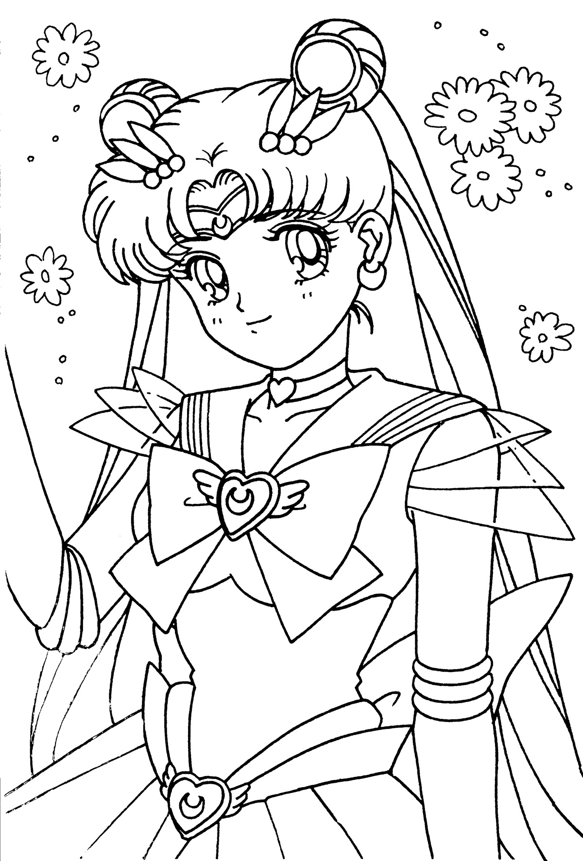 Here's the Best Website for Sailor Moon Coloring Book Pages