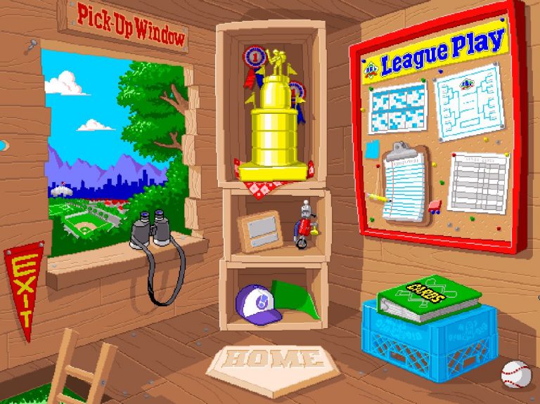 Download & Play Humongous Entertainment's Backyard Baseball for Free