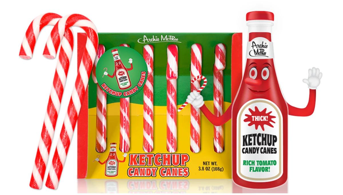 New Ketchup Flavored Candy Canes are Here