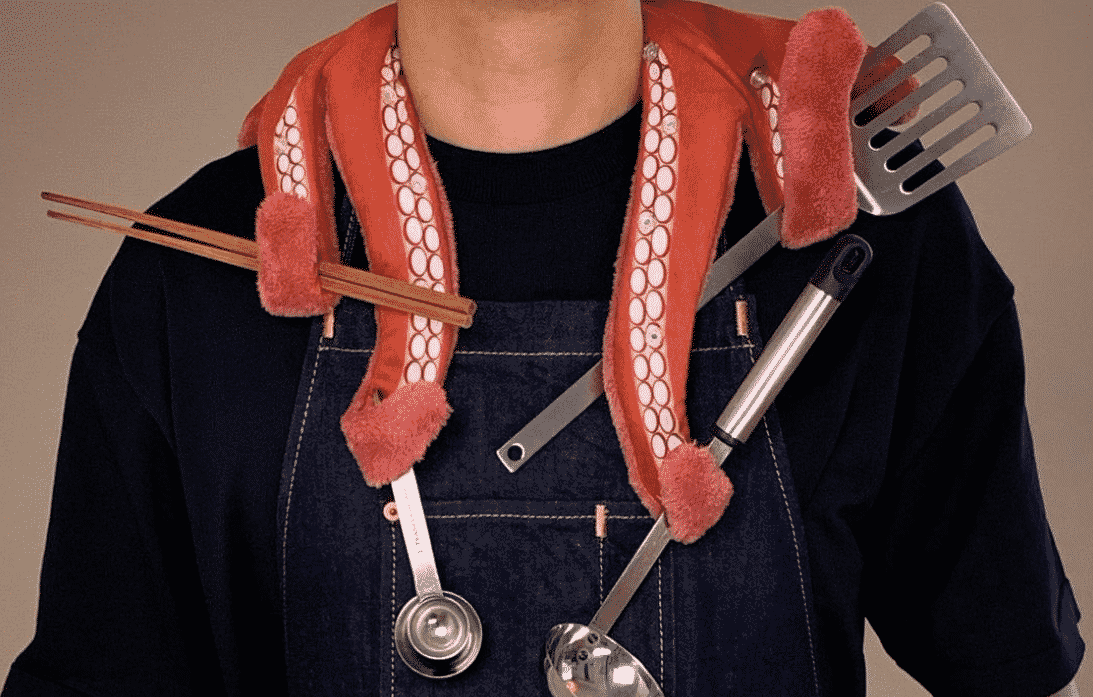 Helpful Octopus Shoulder Wrap Holds All Your Stuff For You
