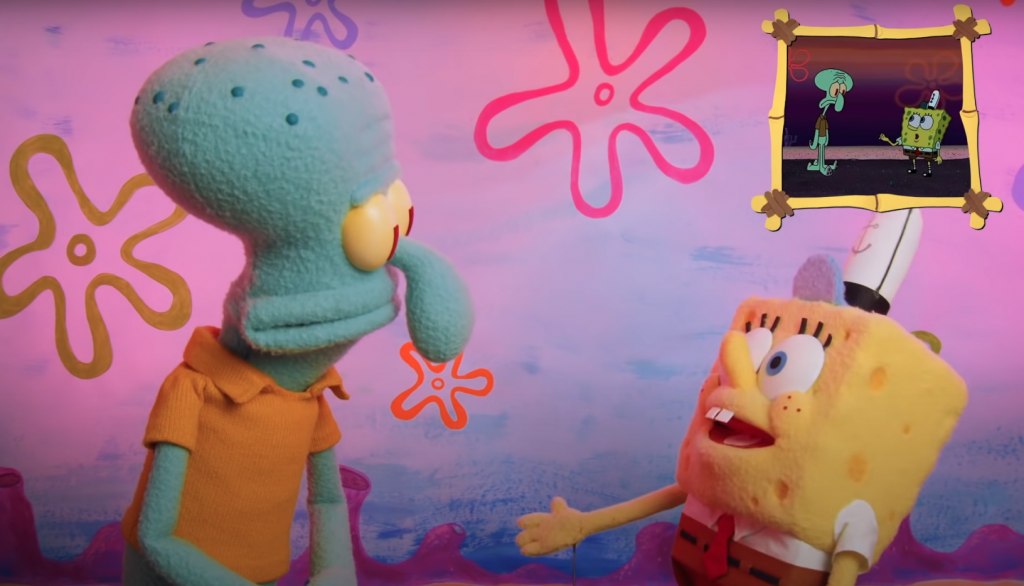 SpongeBob SquarePants "Can You Spare a Dime?" But with Puppets!