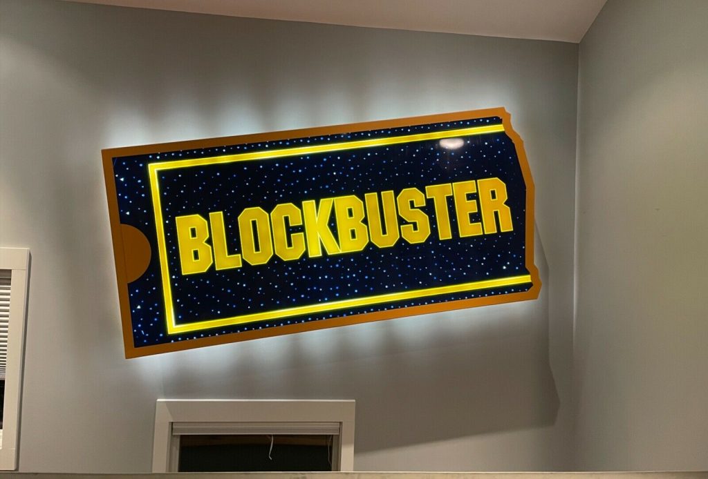 Want Your Own 6.5-Foot Blockbuster Sign for $9k?