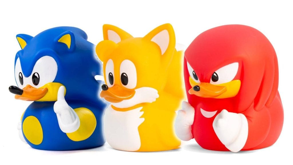 "Sonic The Hedgehog" Rubber Ducks From Tubbz!