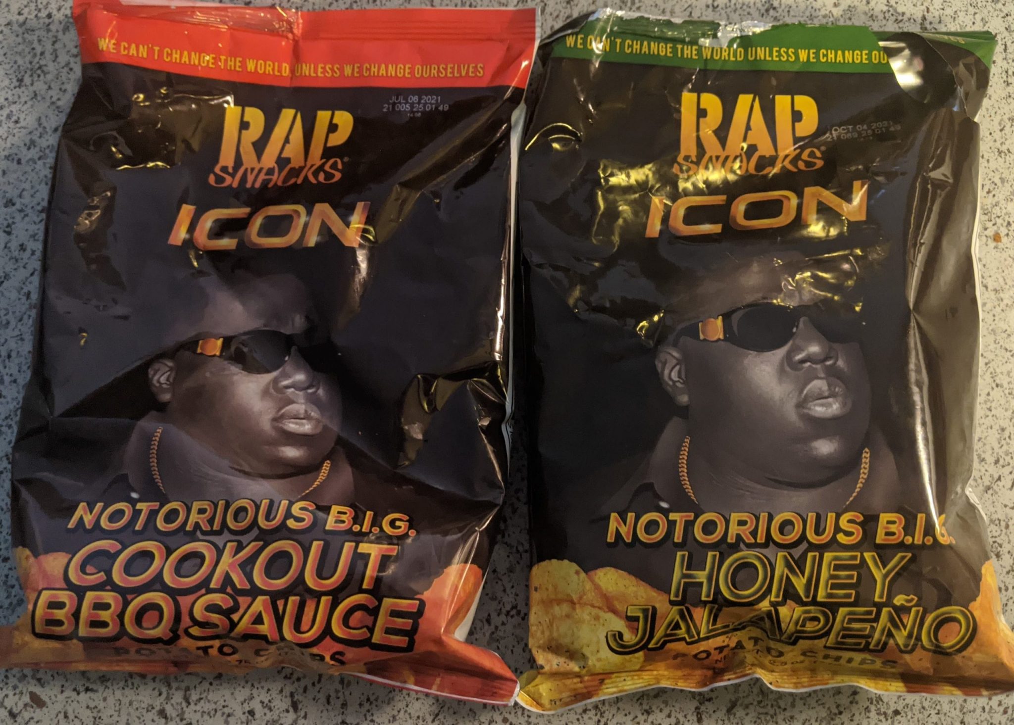Rap Snacks: Chips and Ramen Celebrating Rap Icons [Food Review]