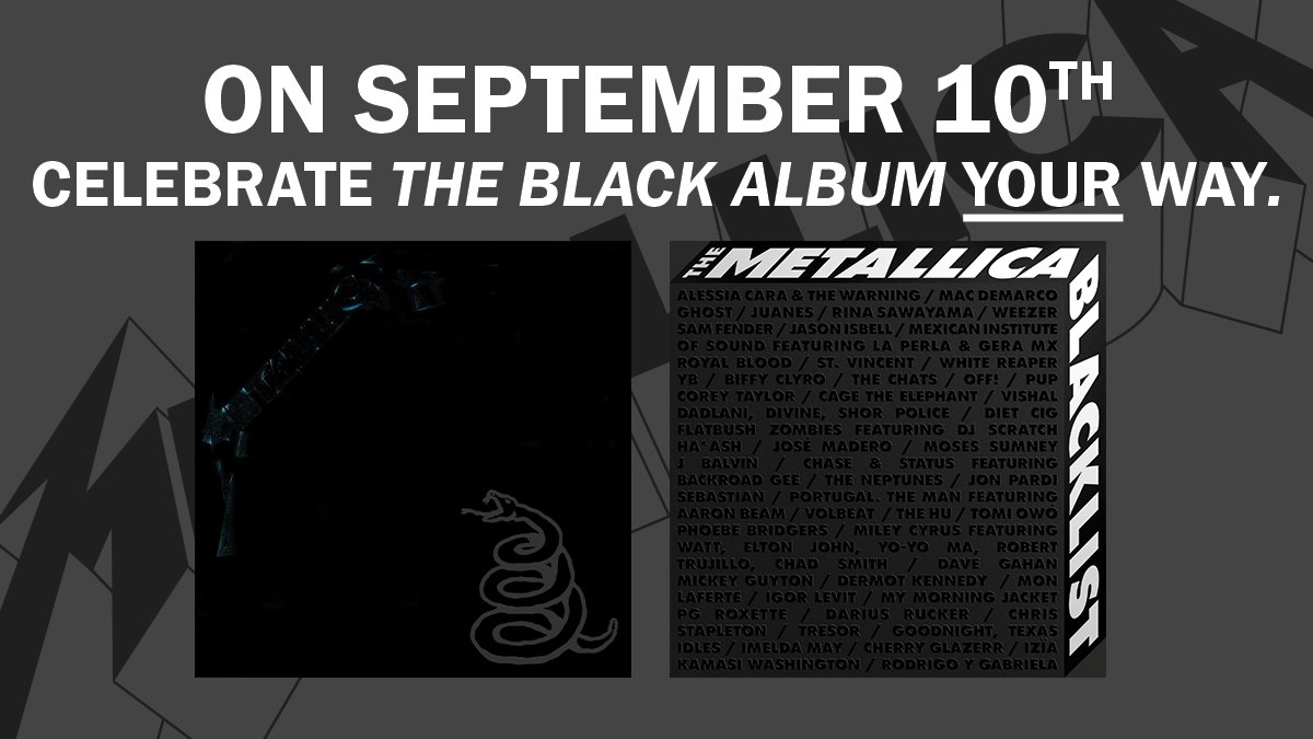 The Metallica Blacklist has Over 50 Artists Covering The Black Album