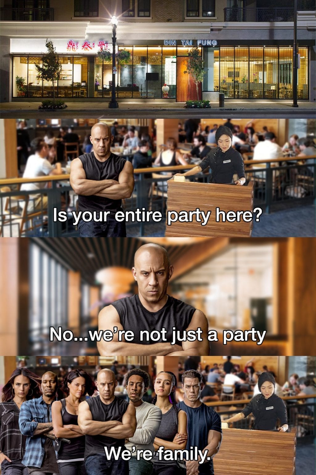 "Fast and Furious" Dom Family Memes Take Over the Internet