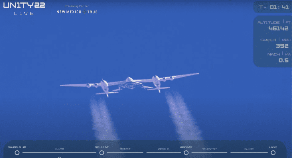Sir Richard Branson's Virgin Galactic Maiden Flight a Success