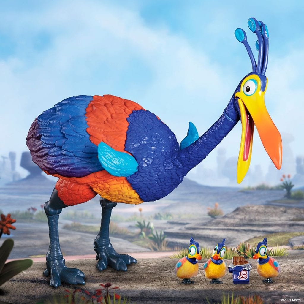 Mattel Creations Unveils Pixar "UP" Kevin & Babies Pack