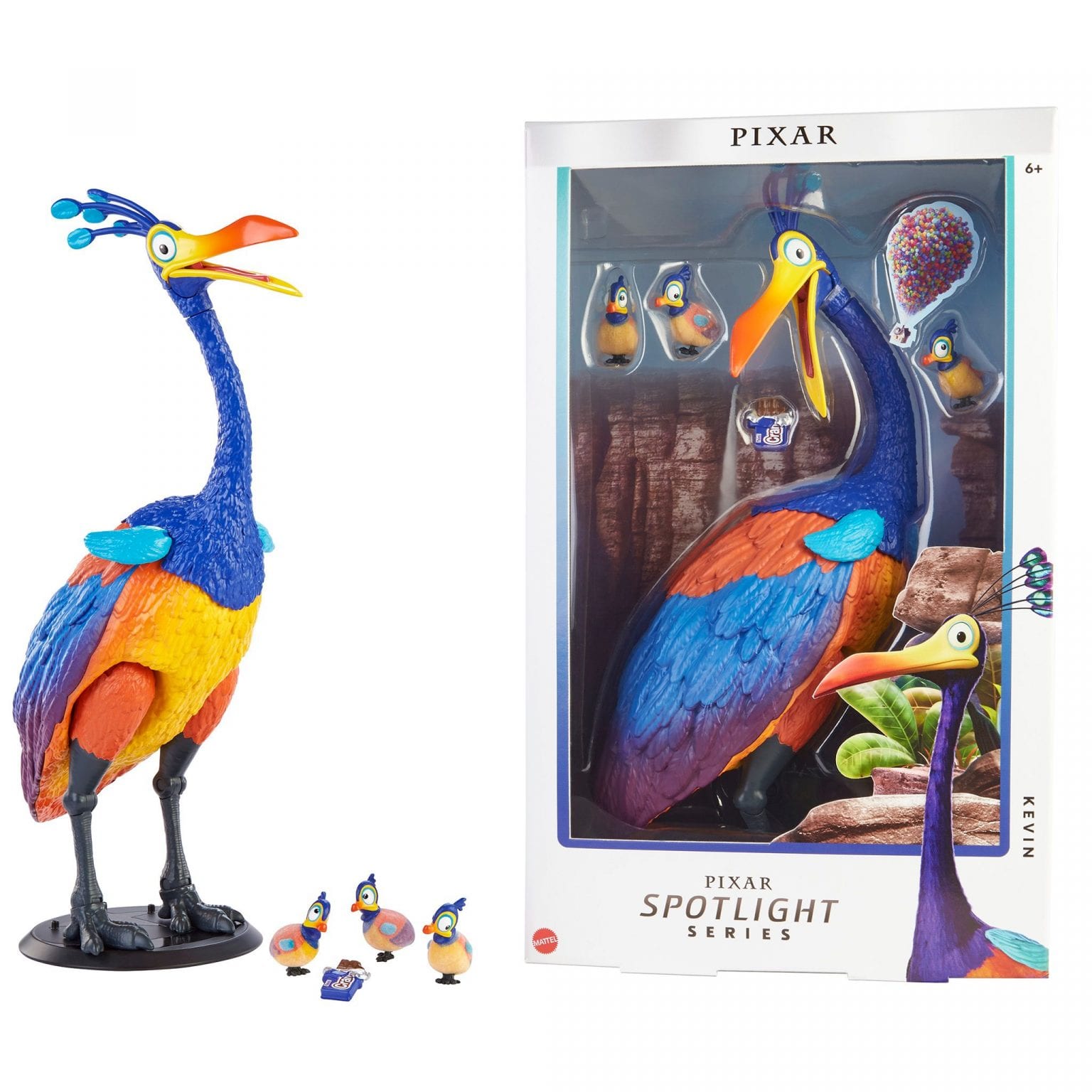 Mattel Creations Unveils Pixar "UP" Kevin & Babies Pack