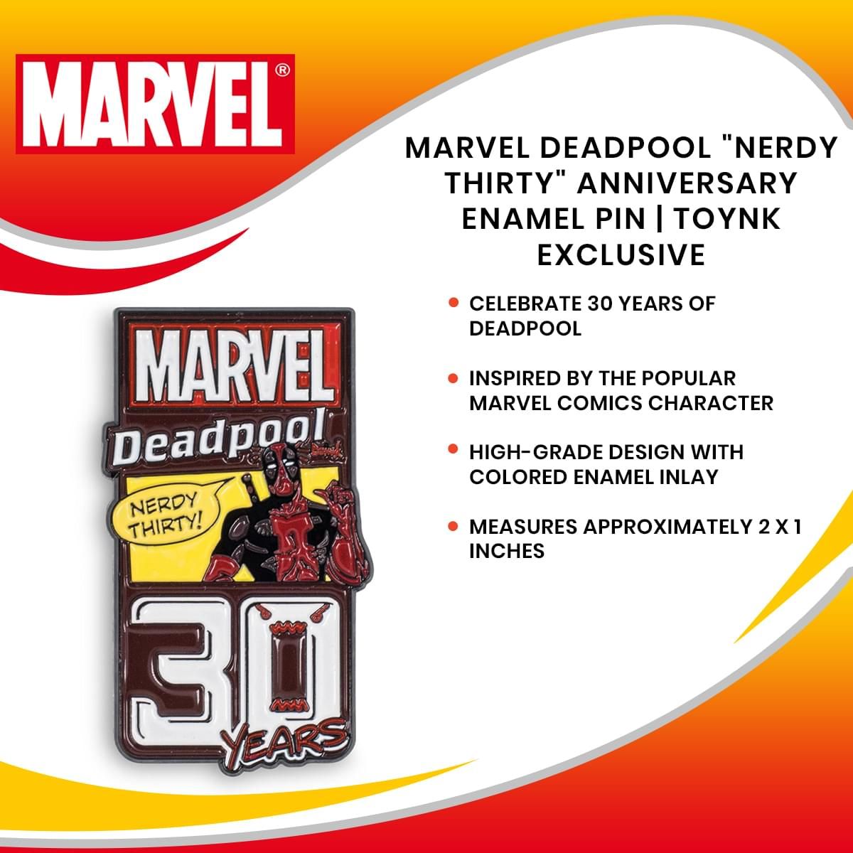 Deadpool Turns 30! Celebrate With This New Limited Edition Pin