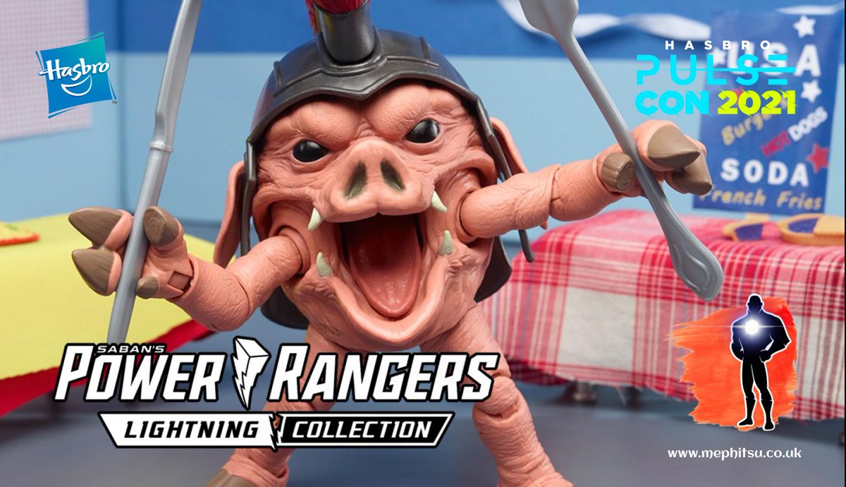 Hasbro Reveals "Power Rangers" Lightning Collection Figure Pudgy Pig