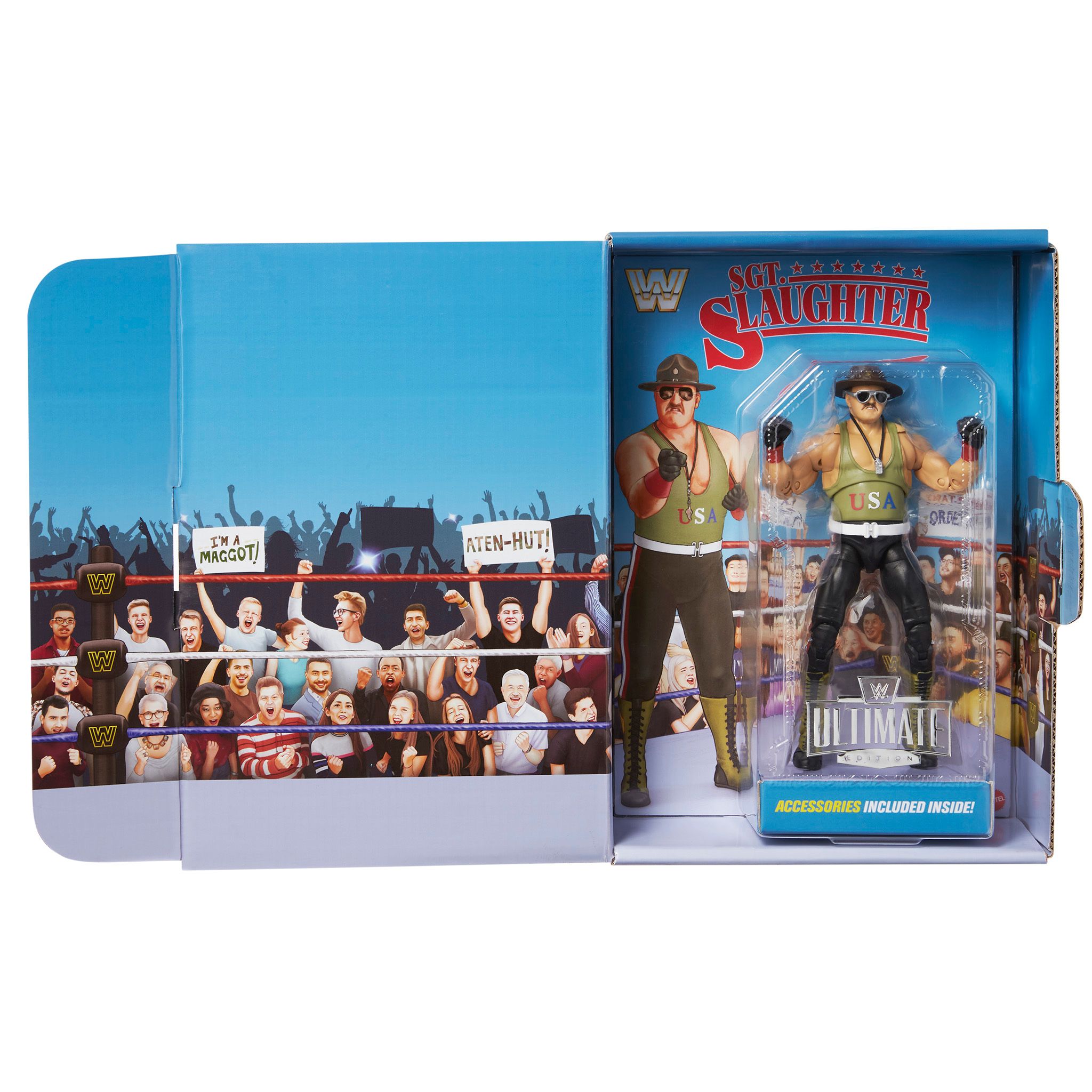 Mattel Creations Unveils WWE Ultimate Edition Sgt. Slaughter Action Figure