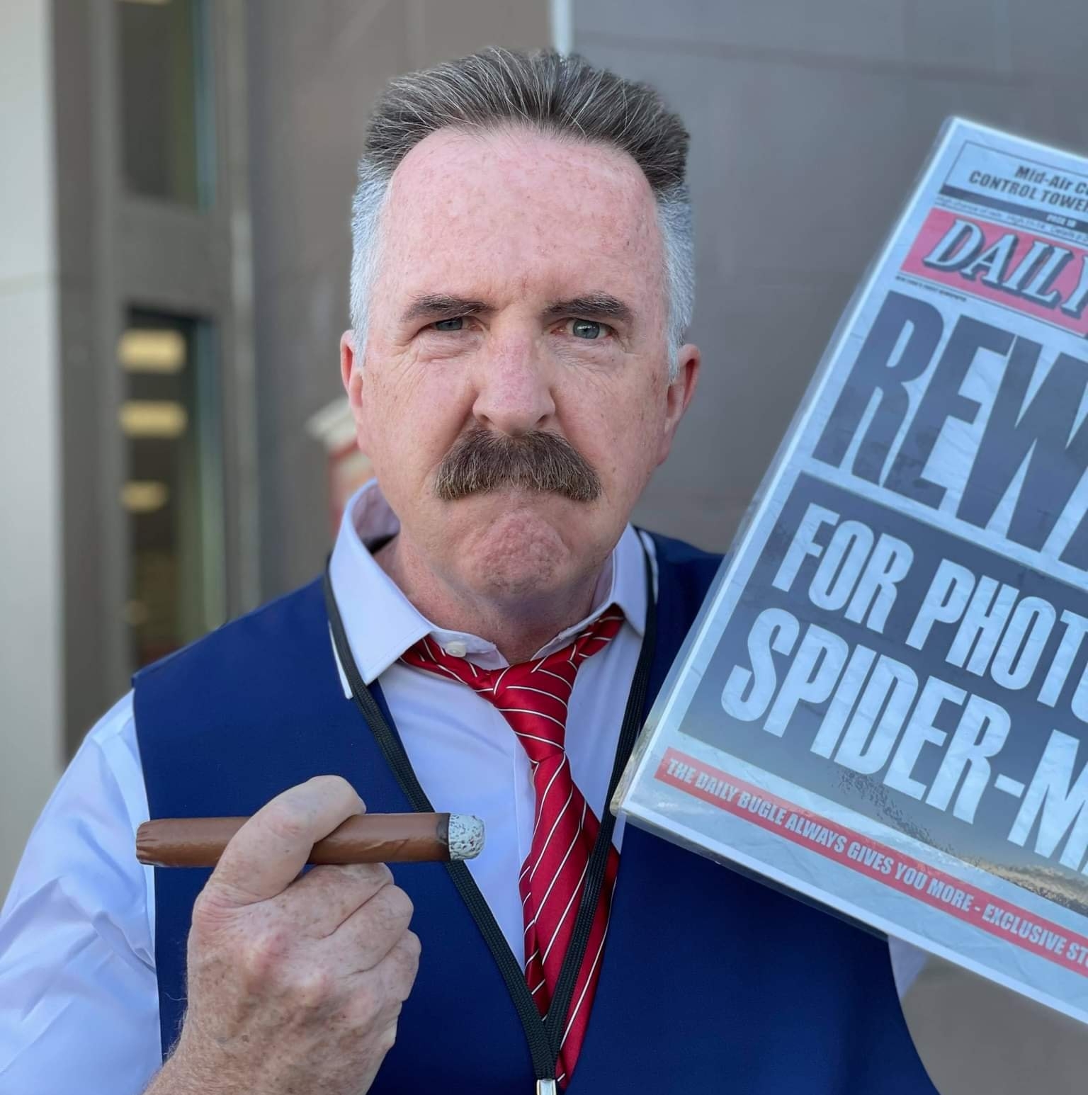 J. Jonah Jameson Confront Spider-Man At Disneyland!