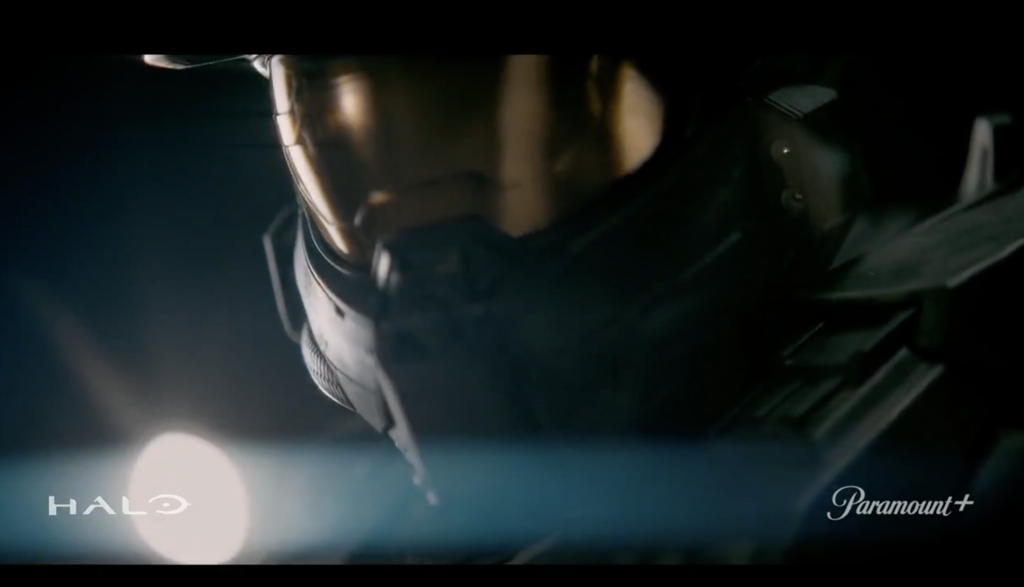 Tease of "Halo" Paramount+ TV Series Releases