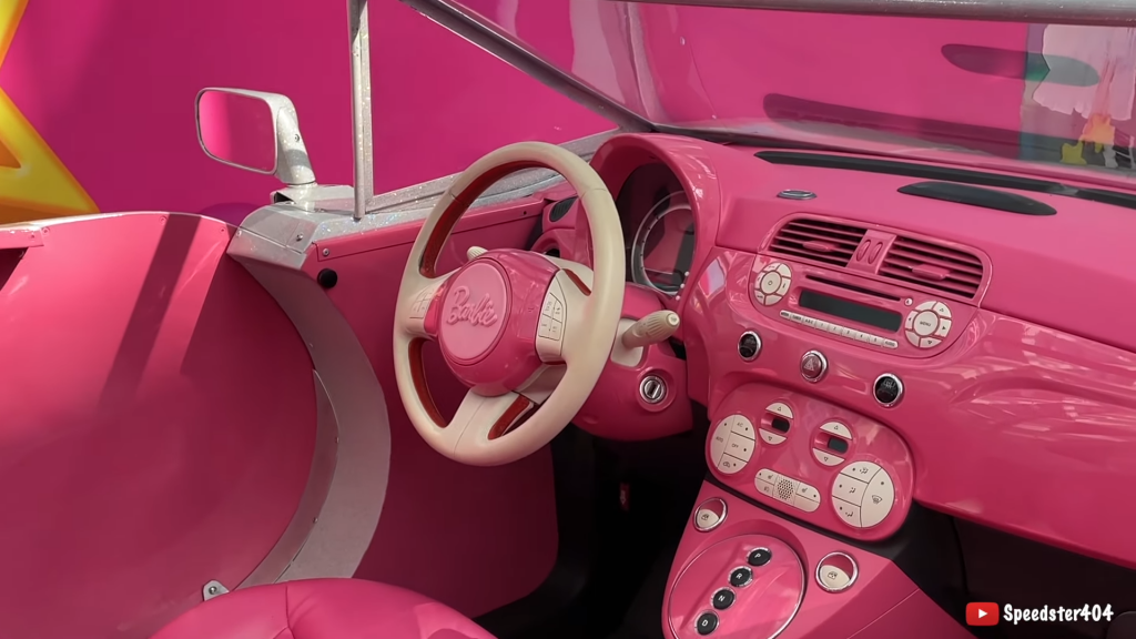 Life-Sized Drivable Barbie Car Unveiled at The LA Auto Show