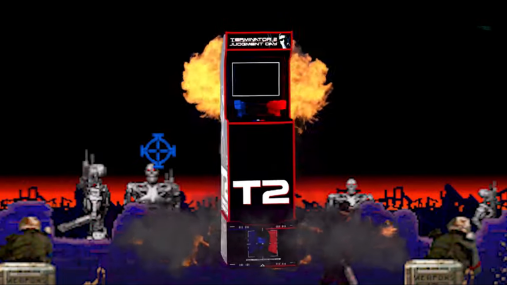 Pre-Order Arcade 1-Up's "Terminator 2: Judgment Day" Game Cabinet!