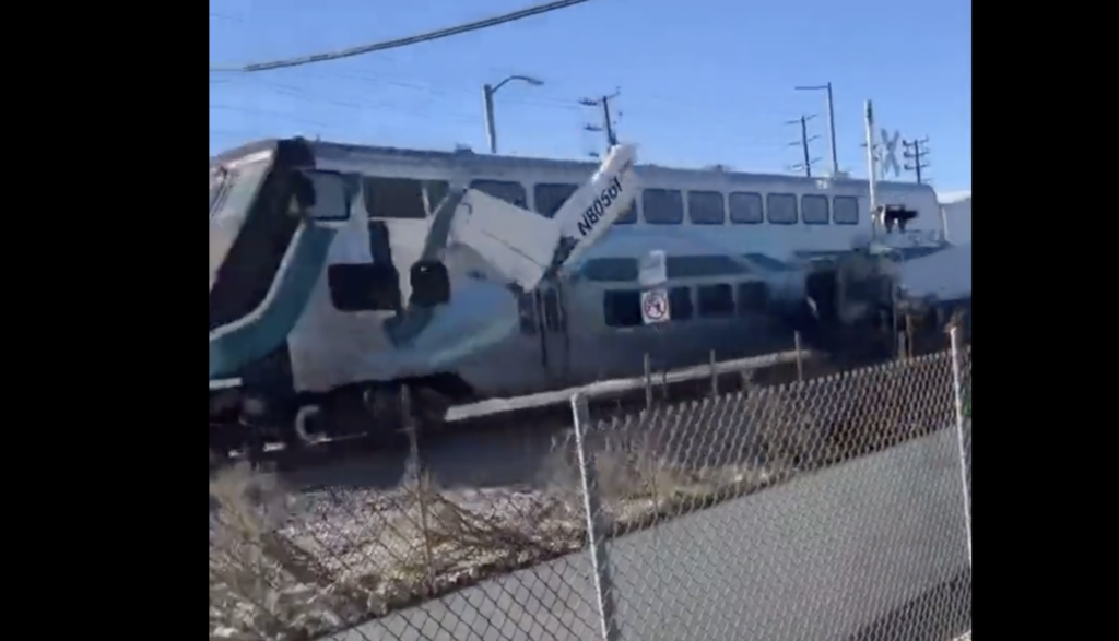 Pilot Survives Plane, Train Crash with Seconds to Spare