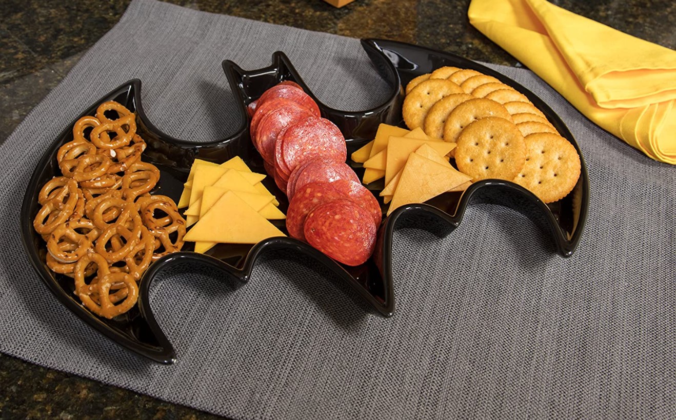 "Your Batsnacks, Sir"- Batman Serving Tray Perfect For Batcave