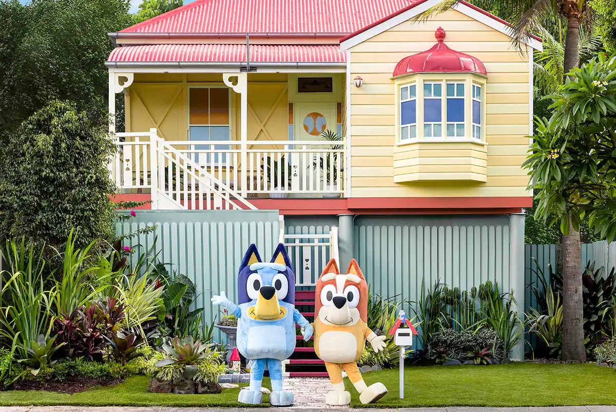 Check Out a Real Life Airbnb "Bluey" House!