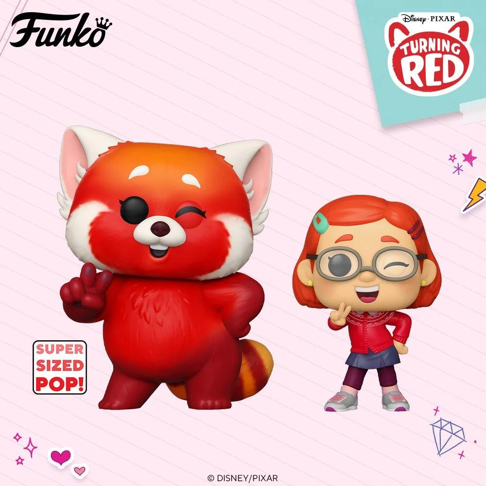 We Need It: Pixar's "Turning Red" Funko Pops