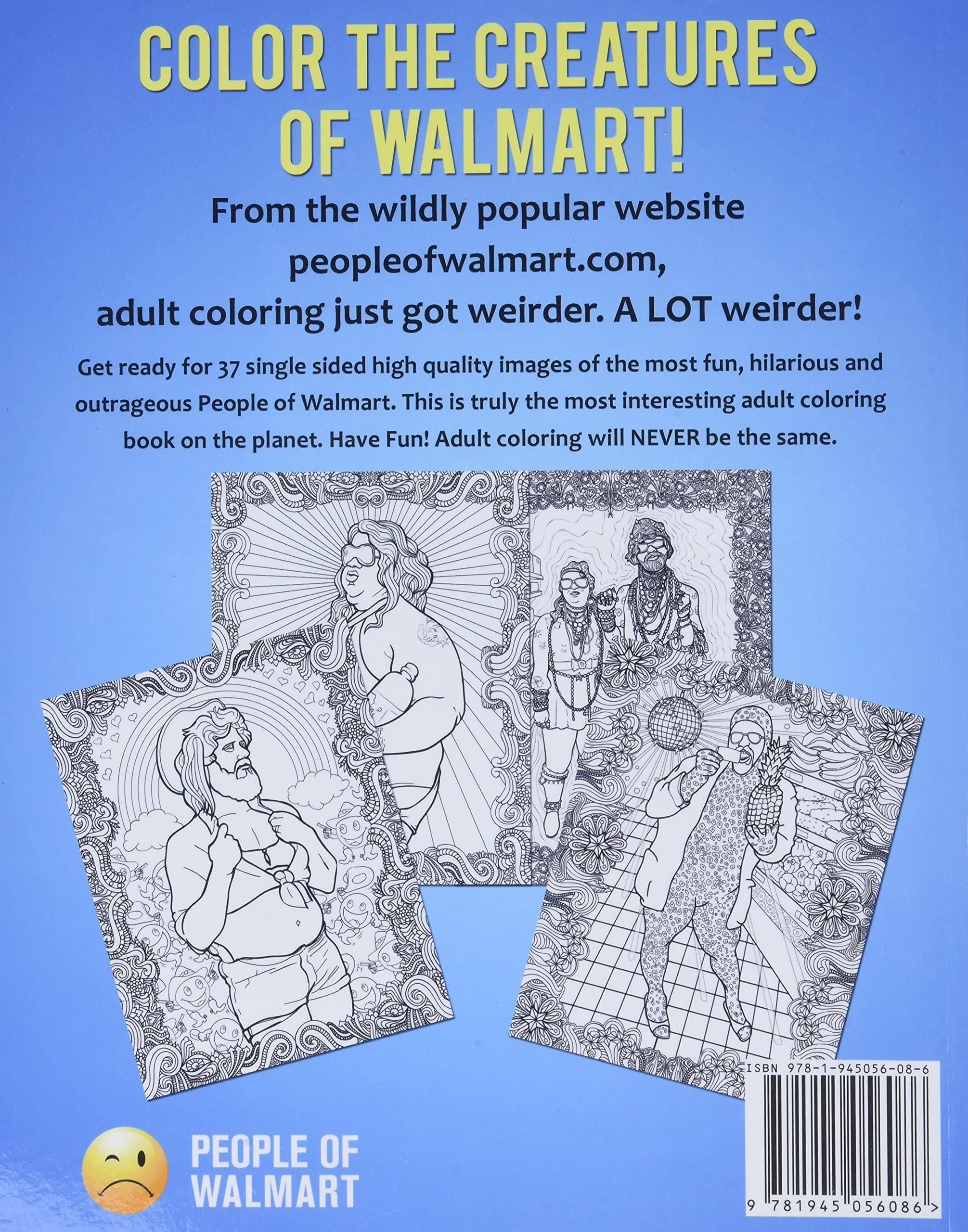 People of Walmart Coloring, Activity Books Cure Boredom