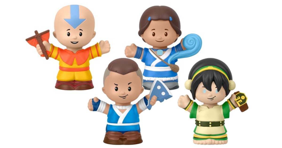 Fisher-Price Releases "Avatar: The Last Airbender" Little People Set