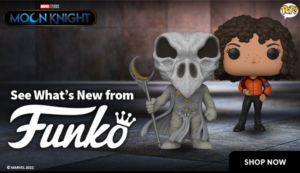Pre Order "Moon Knight" Funko Pops From Entertainment Earth!
