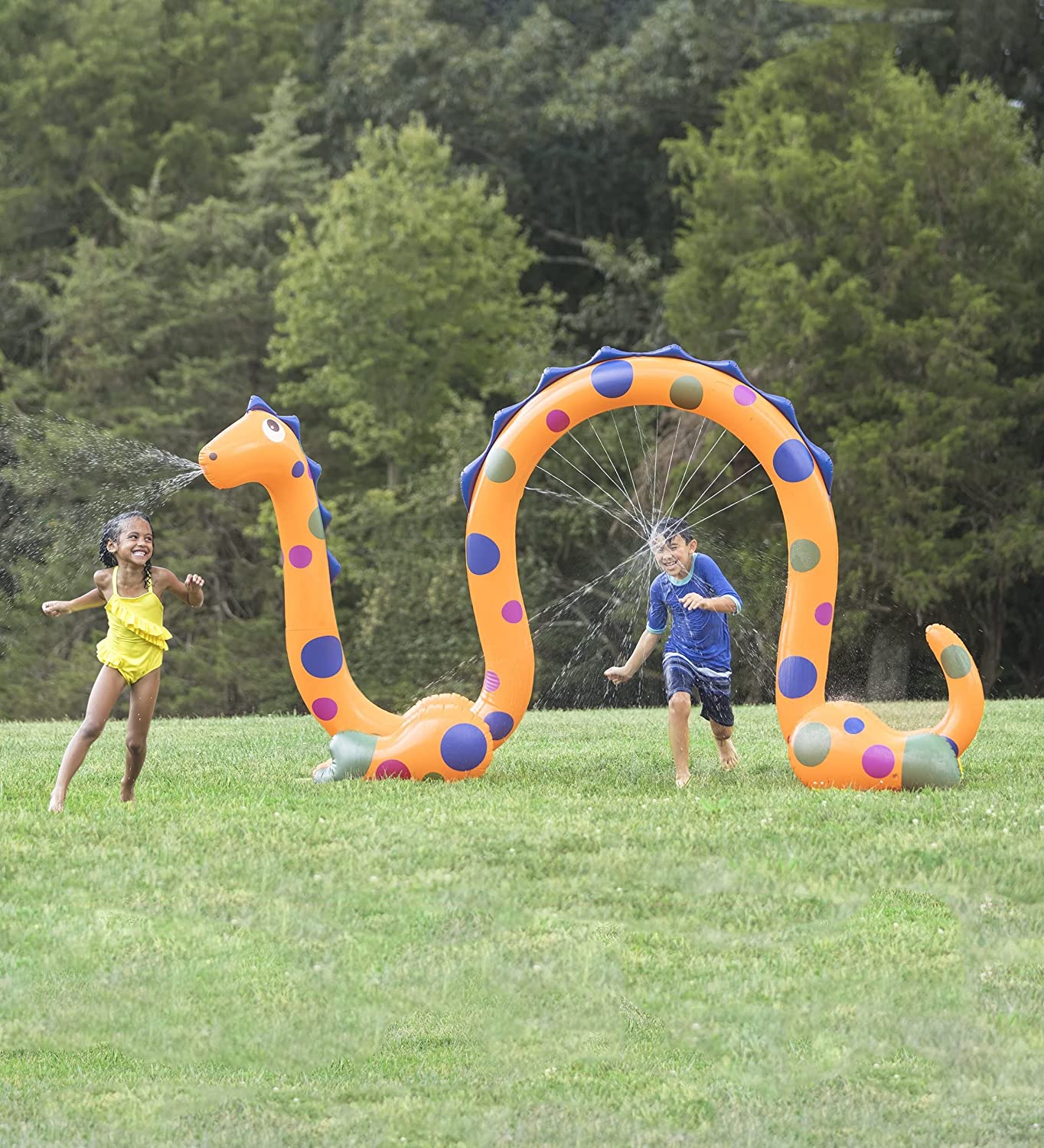 Nothing Says Summer Like a 7ft-Long Dragon Water Sprinkler!