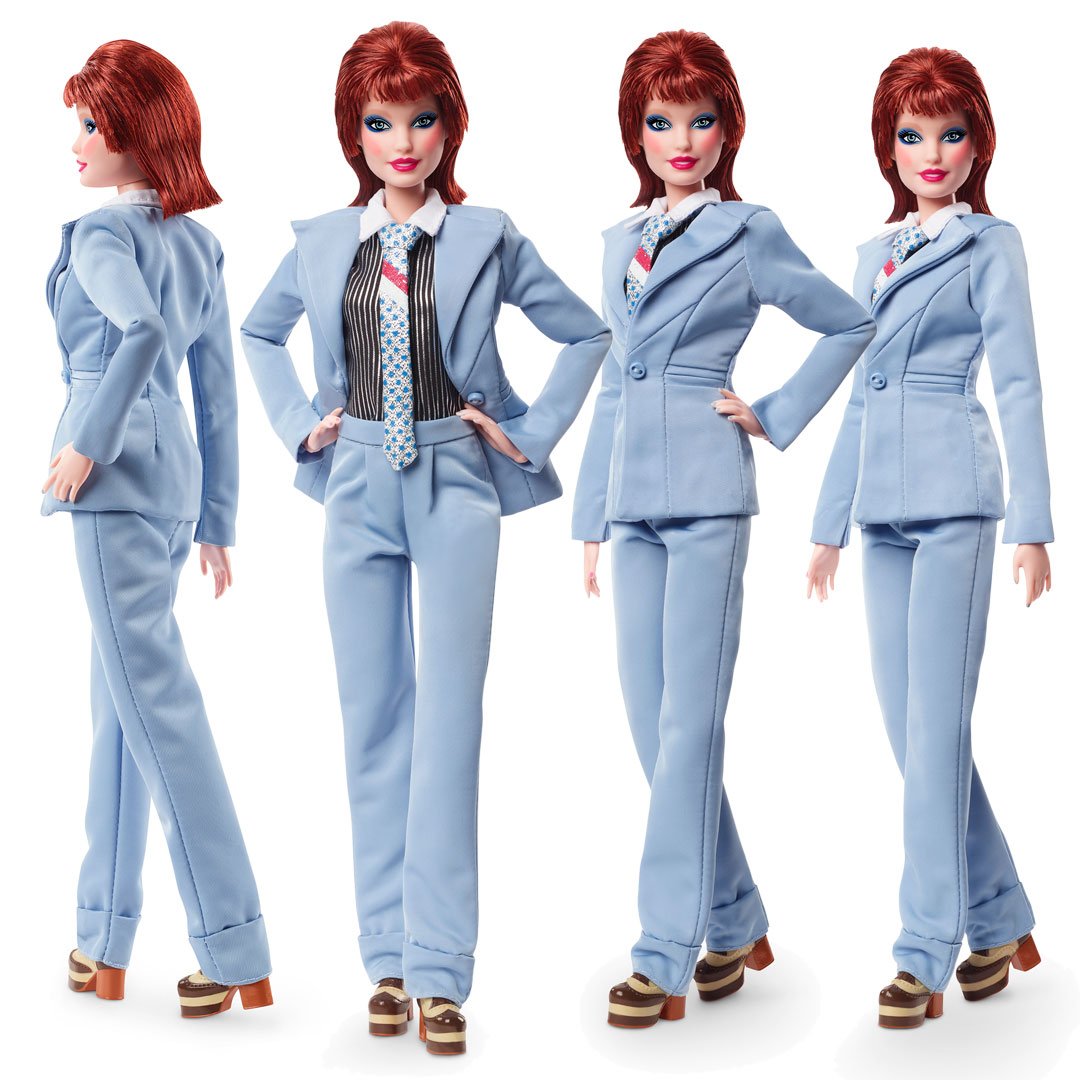 Official "Life on Mars" David Bowie Barbie Unveiled by Mattel