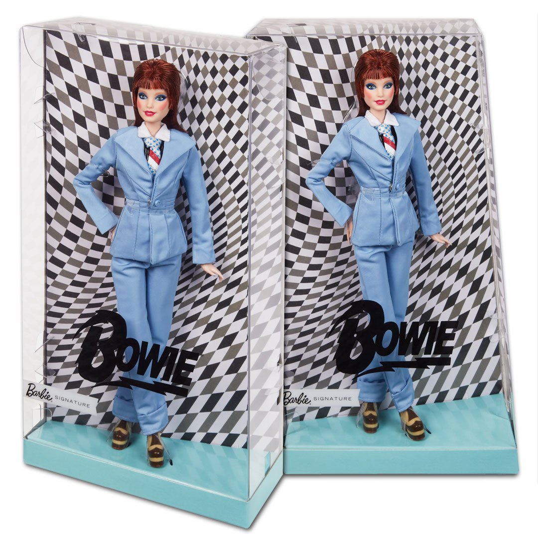 Official "Life on Mars" David Bowie Barbie Unveiled by Mattel