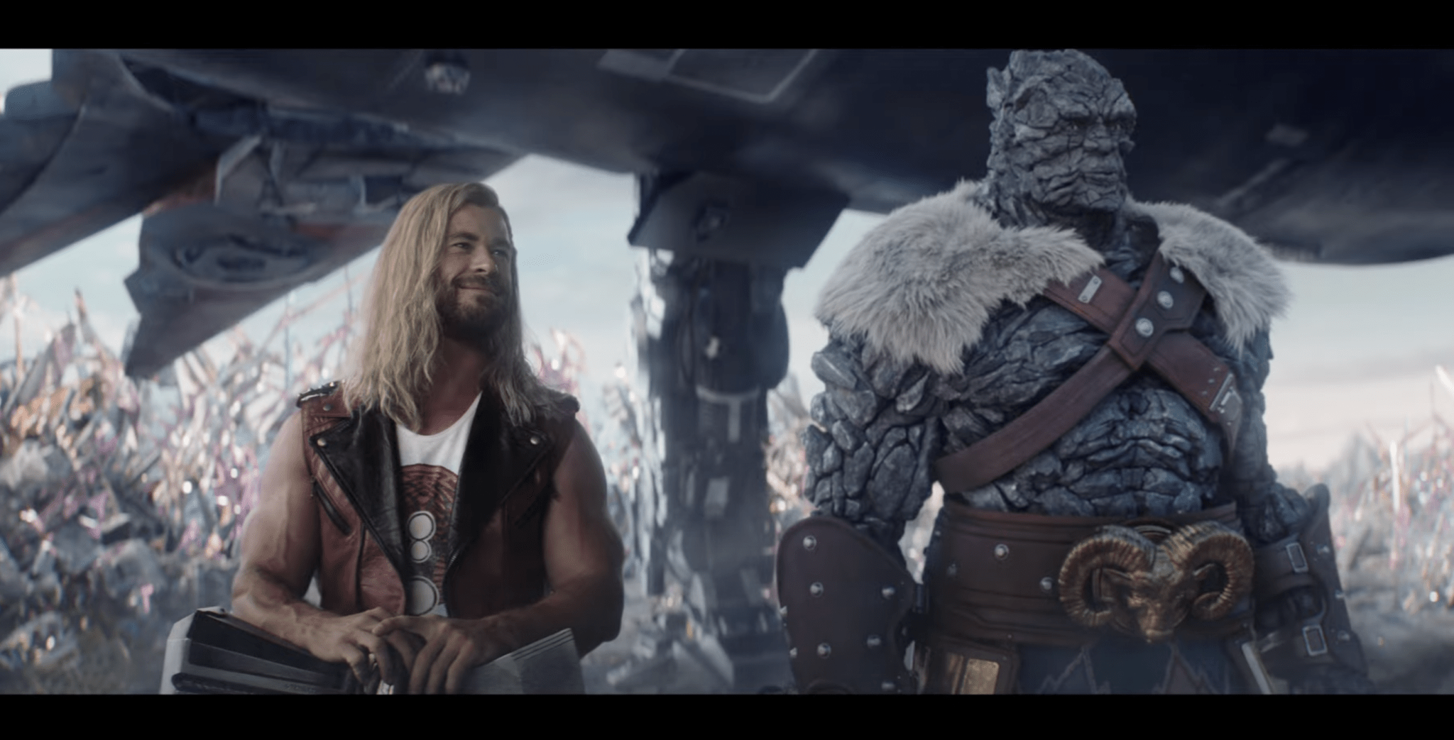 Celestials, Screaming Goats in "Thor: Love and Thunder" Trailer