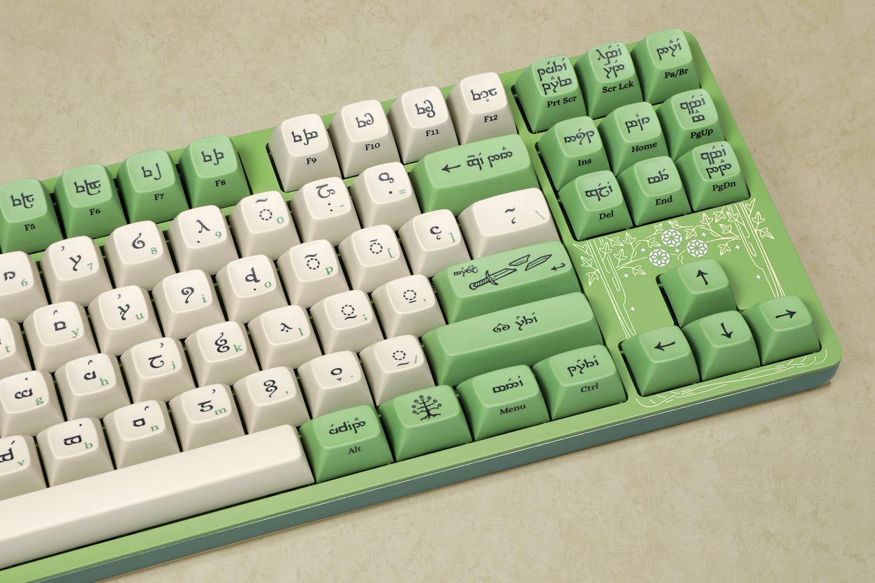 "Lord of the Rings" Dwarvish, Elvish Keyboards Are Here!