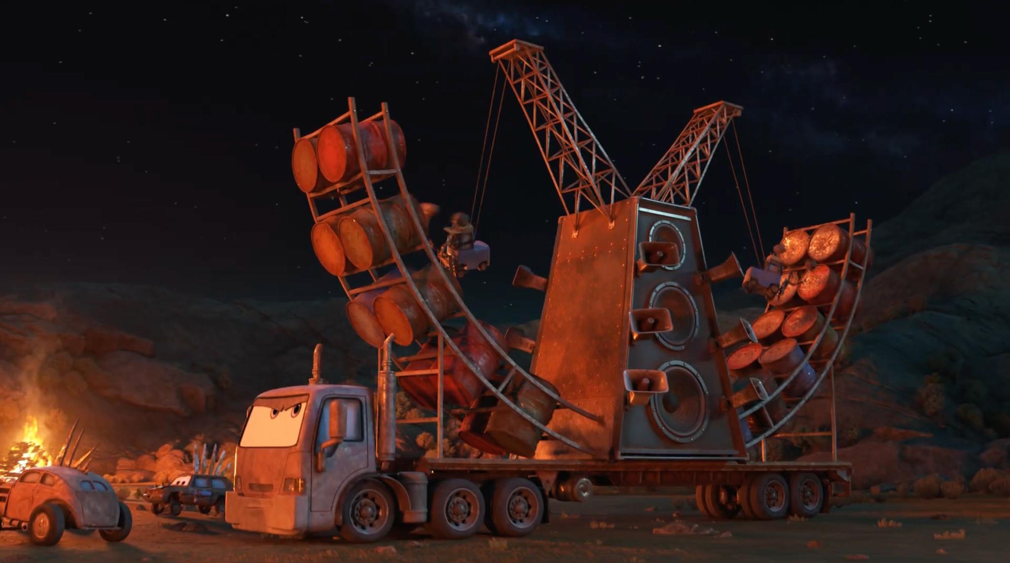 Disney+ "Cars On The Road" Goes "Fury Road" in First Trailer