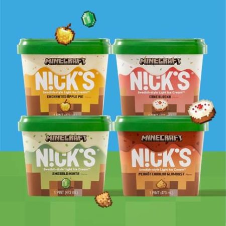 Get Your Hands On Limited Run Minecraft Ice Cream From N!CKS
