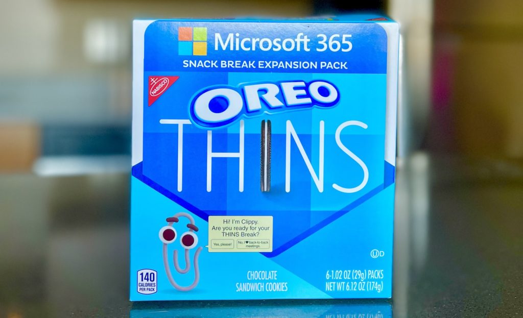 OREO, Microsoft THINVITE You to Take a Much-Deserved Snack Break