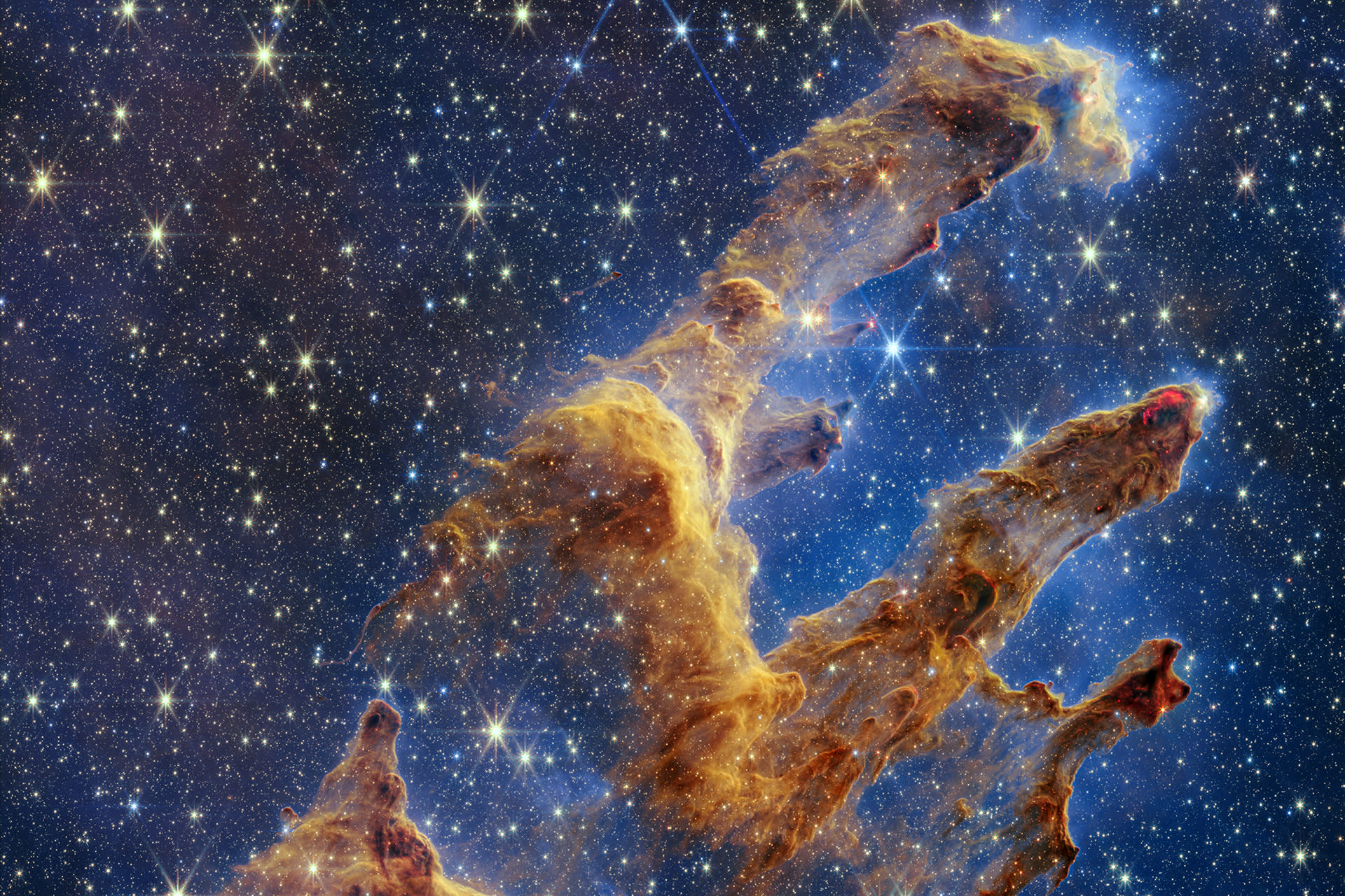 James Webb Telescope Captures New Image Of Pillars Of Creation
