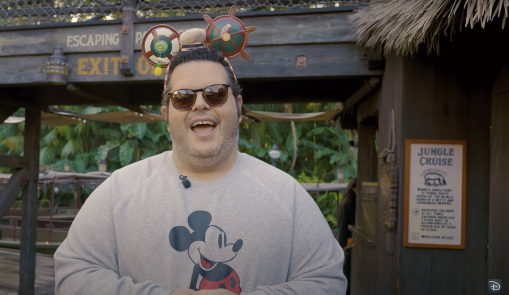 Josh Gad Lives Out Dream of Being Jungle Cruise Skipper