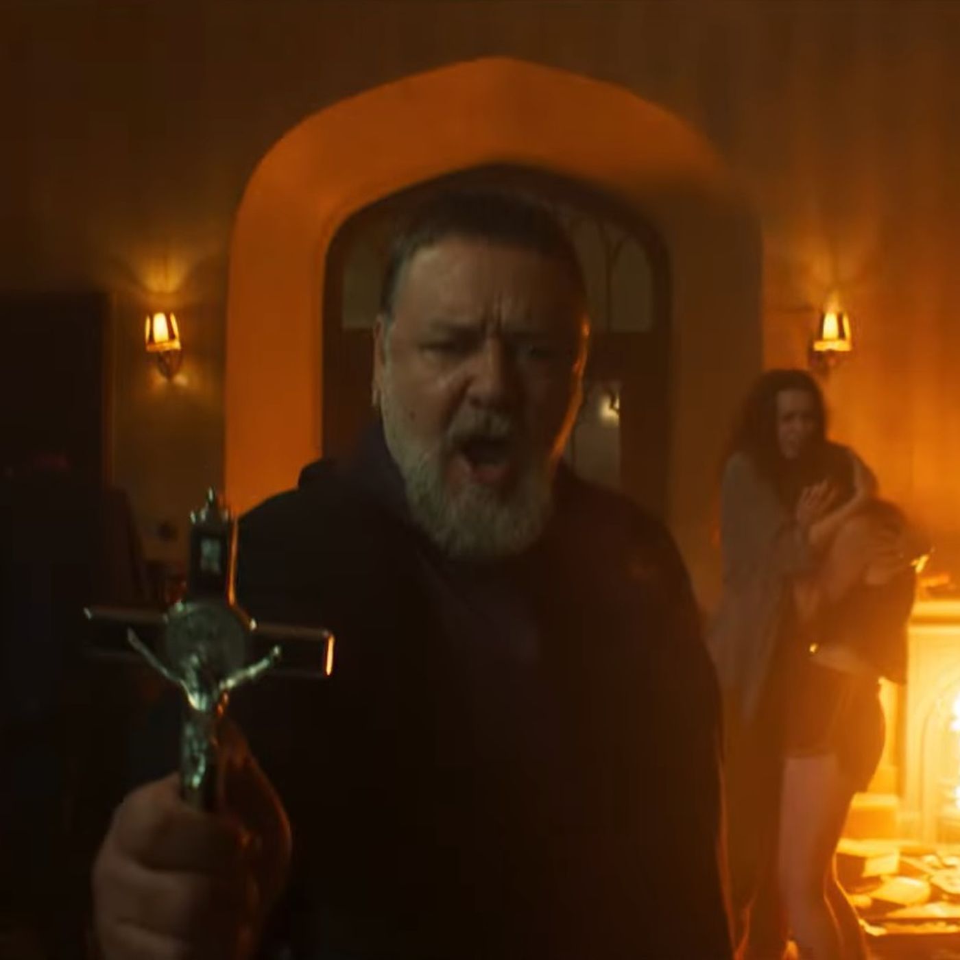Russell Crowe Plays Real Life Priest in "The Pope's Exorcist"