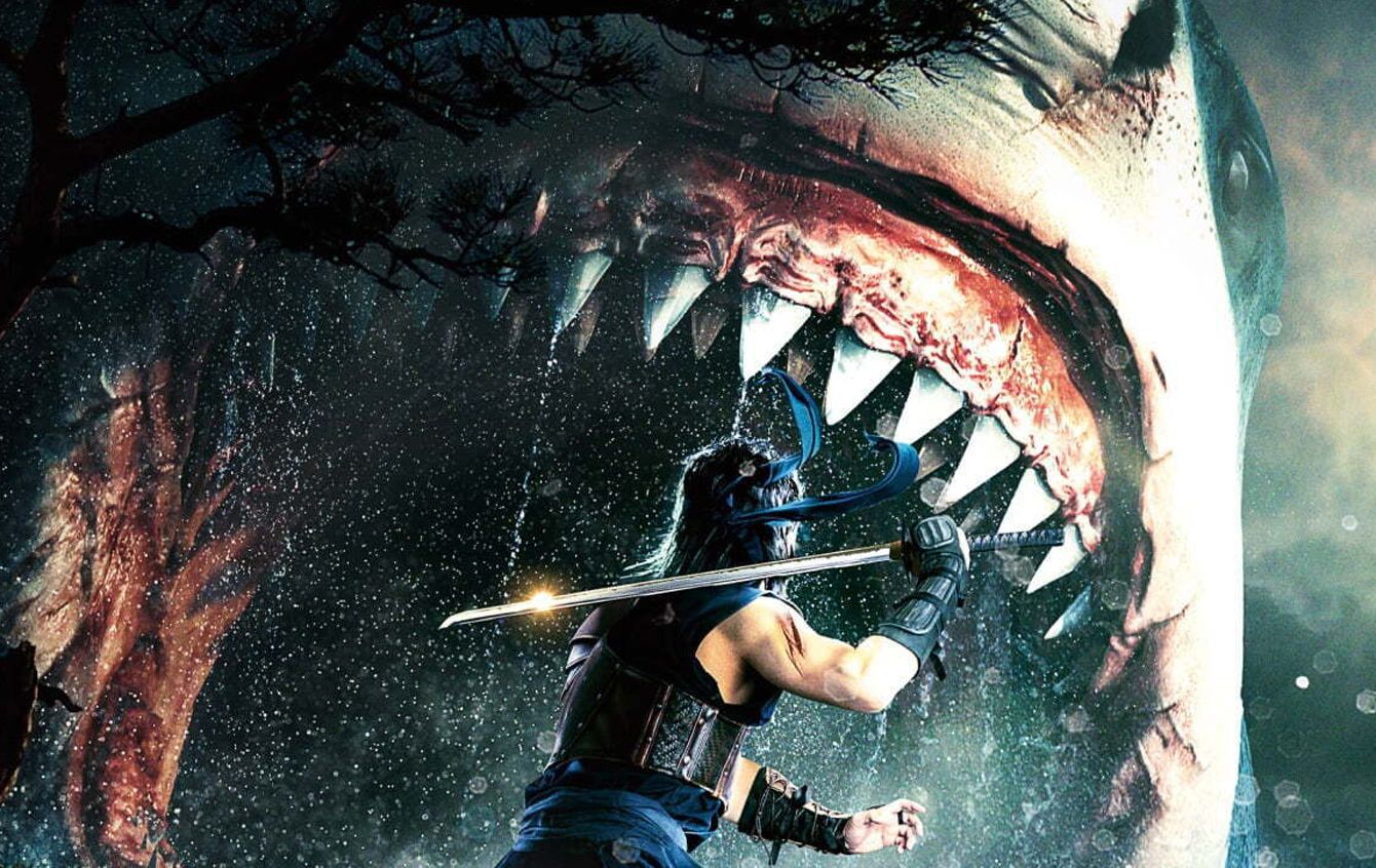 “Ninja vs. Shark” Gets Bloody Grindhouse-Style Trailer