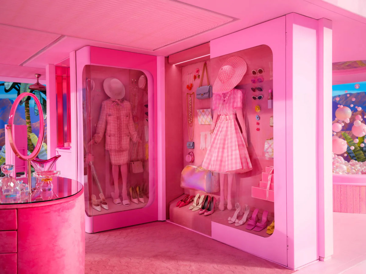 Margot Robbie Gives Tour of "Barbie: The Movie" Dream House