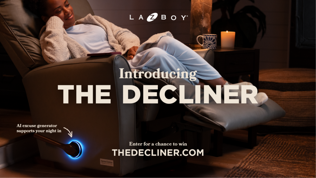 La-Z-Boy Launches AI-Powered Chair 'The Decliner'