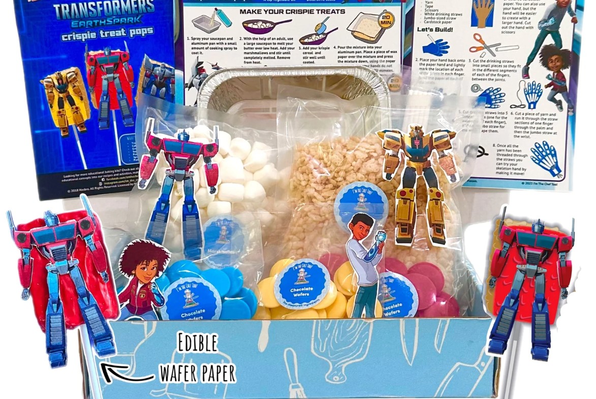 I'm The Chef Too! Releases Transformers Baking Kit