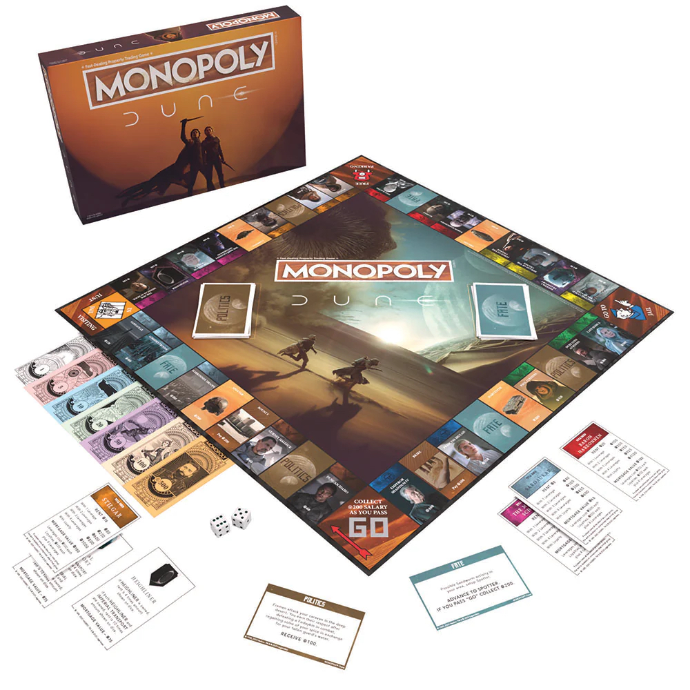 Control the Spice and Galaxy with "Dune" Monopoly