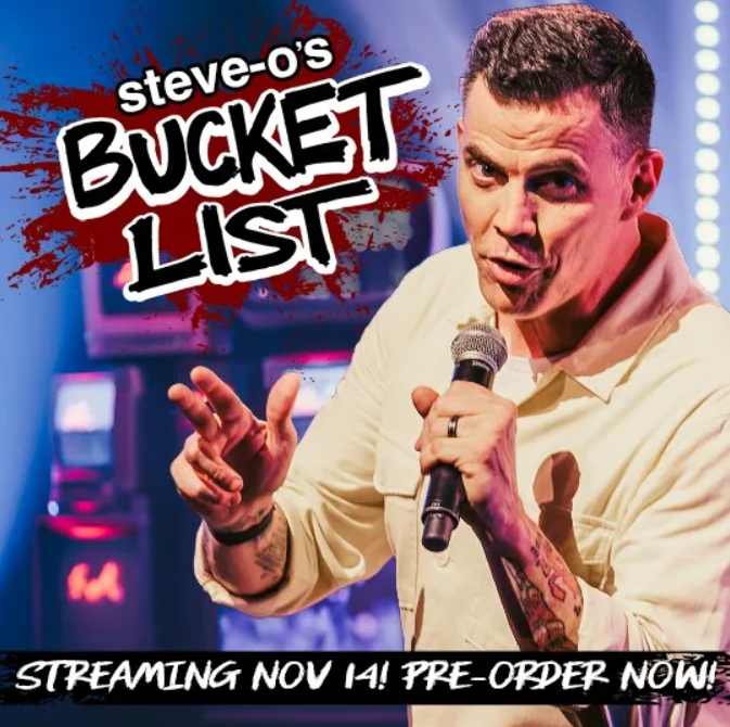 "Steve-O’s Bucket List" Standup Special Gets Trailer, Release Date