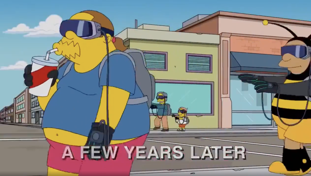 "The Simpsons" Does It Again: Predicting Apple Vision Pro