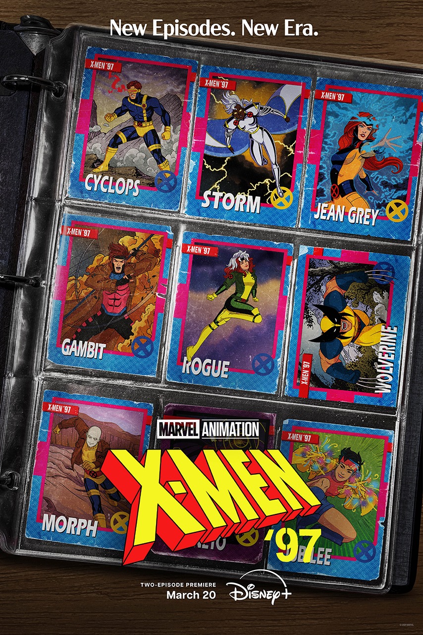 Disney+ Releases "X-Men '97" Character Poster 'Cards'