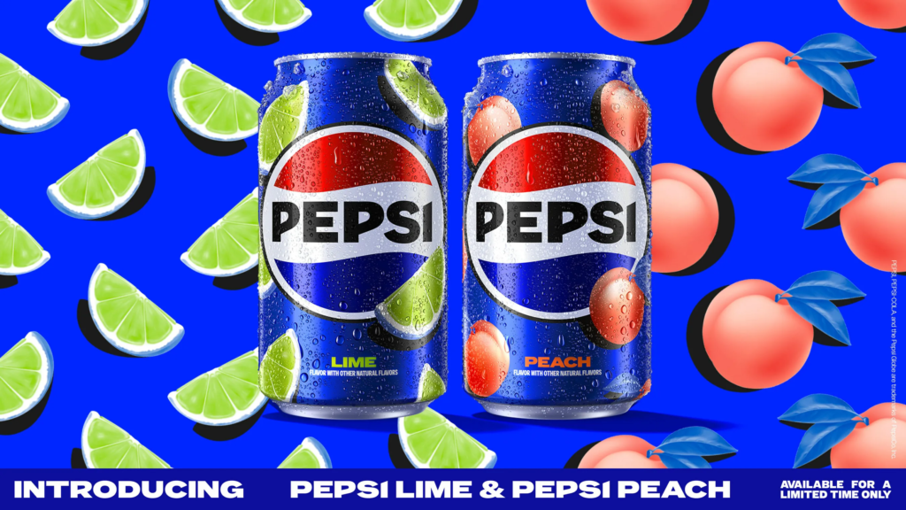 Pepsi Releasing 2 New Limited-Edition Flavors in Summer