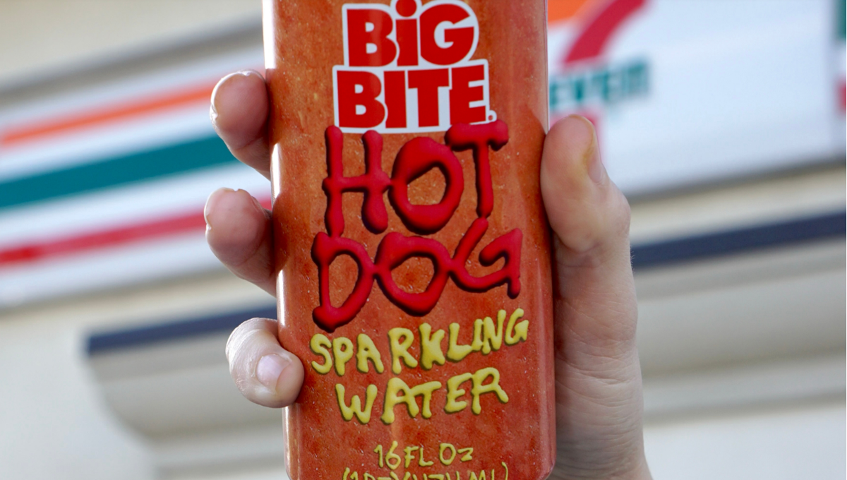 7-Eleven Introduces [The Chocolate Starfish and] Hot Dog Sparkling Water