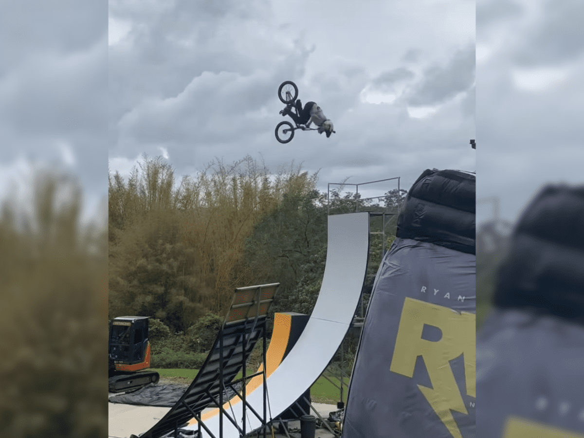 California Teen Lands Triple Backflip on BMX Bike